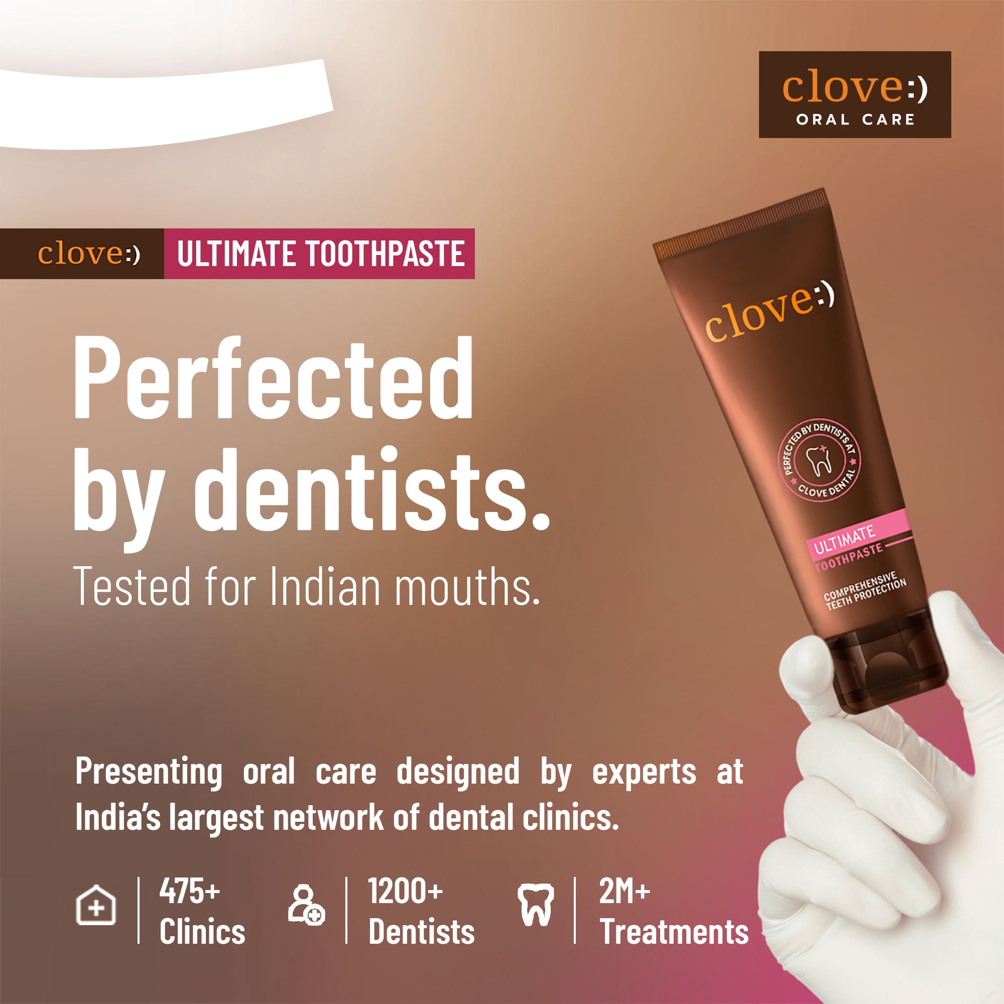 Clove Ultimate Anti-Cavity Teeth Whitening Toothpaste